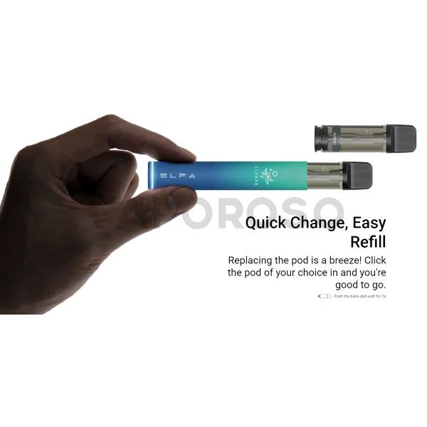 ELFA ElfBar Ricaricabile Kit con Pod Precaricata Acquista Online - Vaporoso