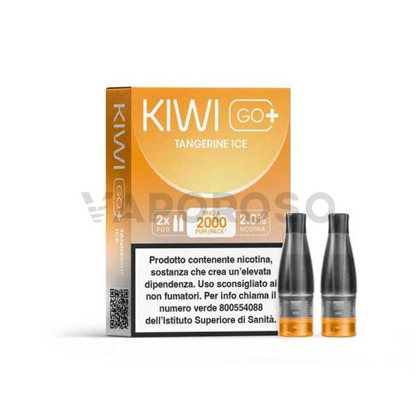 Kiwi GO+ Pod Precaricate Tangerine Ice - Vaporoso
