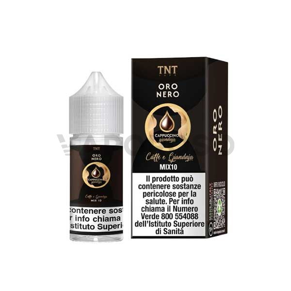 Cappuccino Gianduja Oro Nero TNT Vape Liquido Mix and Vape 10ml - Vaporoso