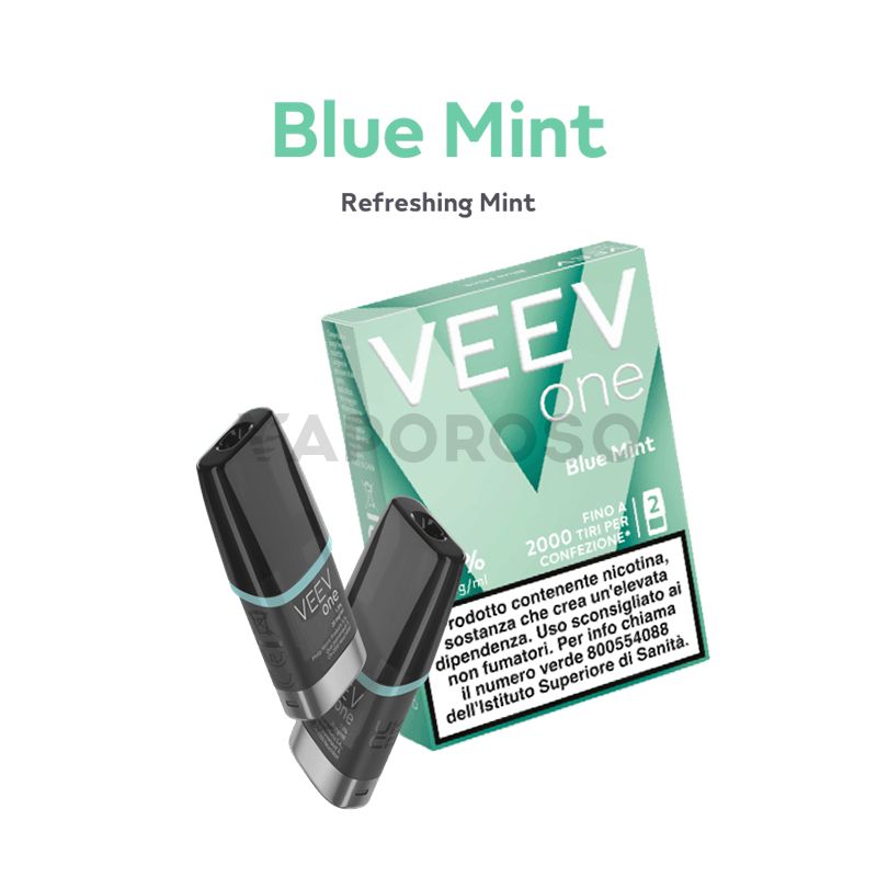 Vendita Online Pod VEEV ONE - Blue Mint 1,8% - Vaporoso
