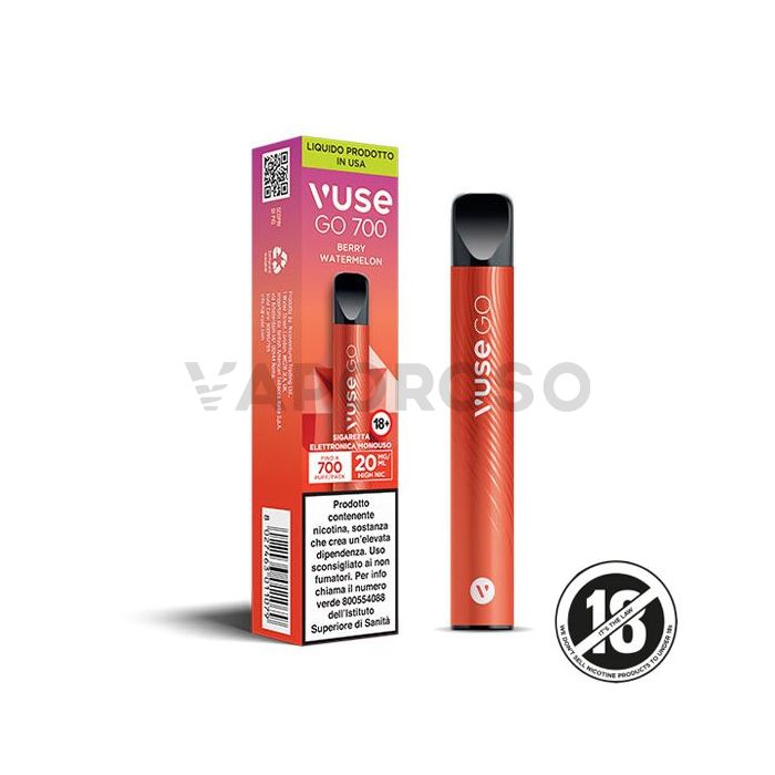 Vuse Go Berry Watermelon - 700 Puff - Usa e Getta - Vaporoso