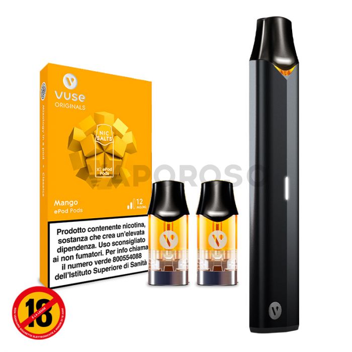 Vuse ePod2 + Pacchetto di Pod - Welcome Kit- Vaporoso
